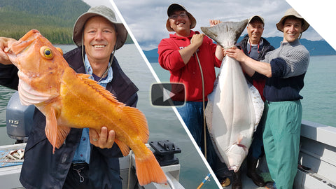 Alaska Yelloweye Rockfish, Cod and Halibut - One of the best days fish ...