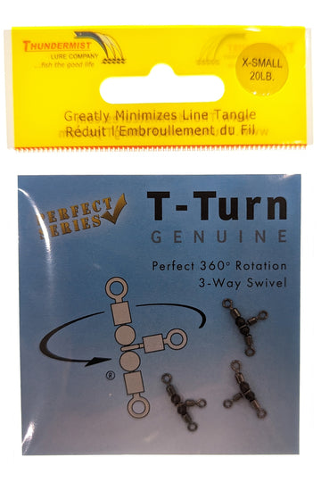 T-Turn 3-Way Swivel – Thundermist Lure Company
